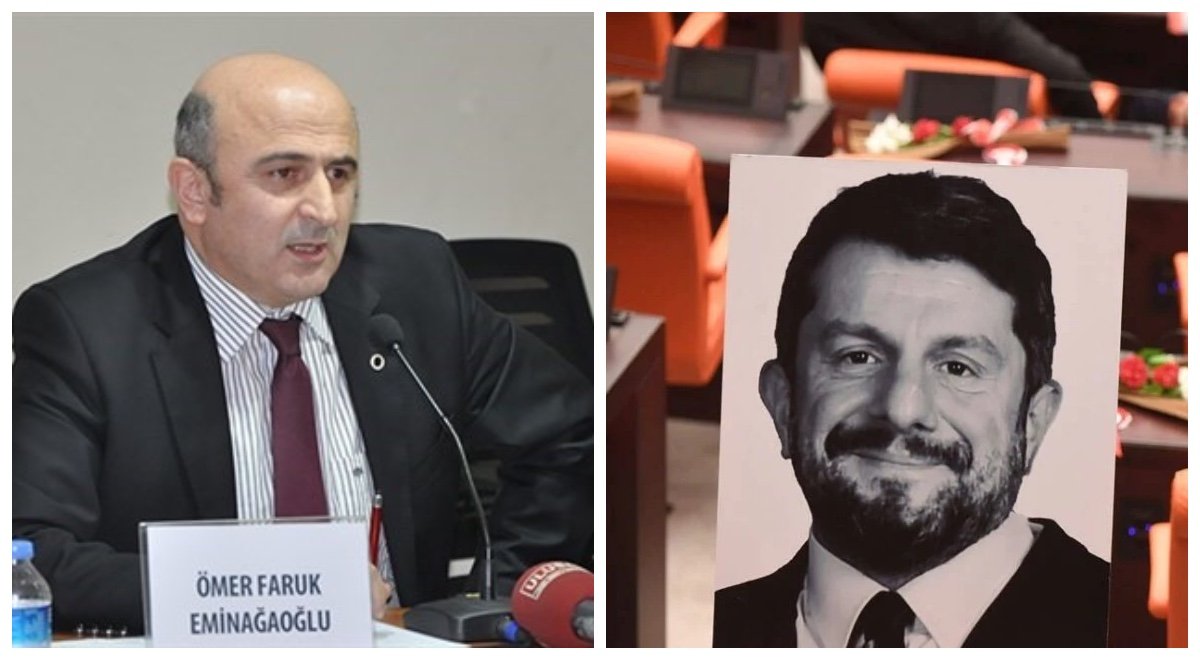 Ömer Faruk Eminağaoğlu, TİP milletvekili Can Atalay'ın milletvekilliğinin "hukuki olarak ...